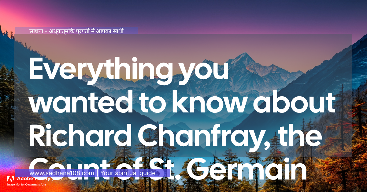 Everything you wanted to know about Richard Chanfray, the Count of St ...